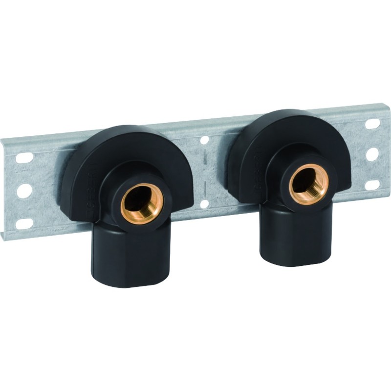 Geberit elbow tap connector 90° with male thread MF 1/2" premounted...