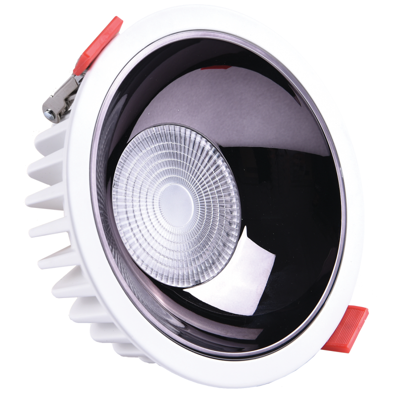 6W Downlight LED 570 Lmn IP 44 6500K Aluminium - 87mm Driver Inclus...