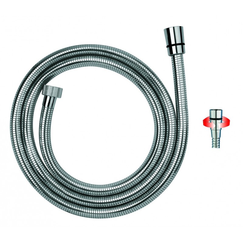 Fléxible starflex pvc lisse antitorsion 2,00m 1/2f 1/2f - ST200A