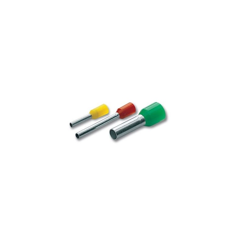 Embout de câblage 0,5 mm² simple longueur 8 mm blanc - PKE508 - CEM... Embout de câblage 0,5 mm² simple longueur 8 mm blanc - PKE508 - CEM...