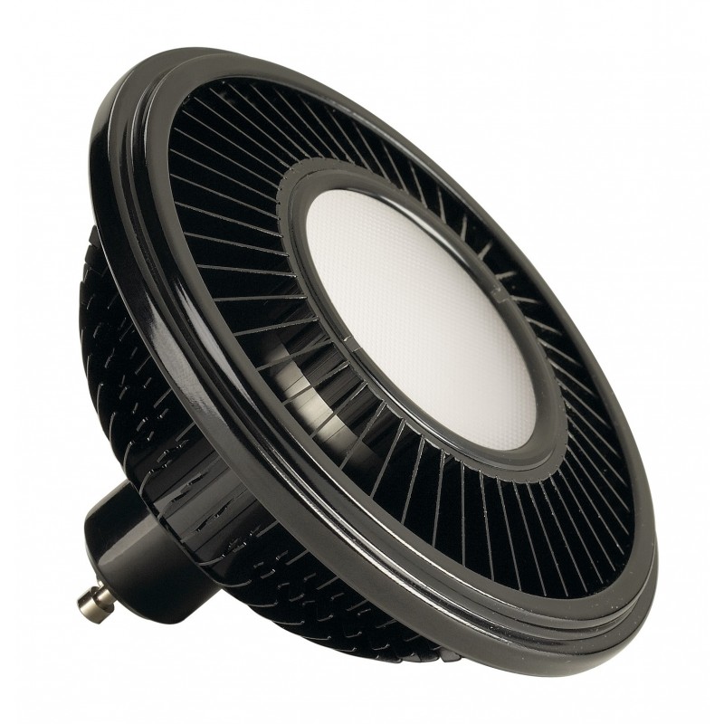 LED ES111, noir, 17,5W, 140°, 2700K, variable - 570532 - SLV | GENMA